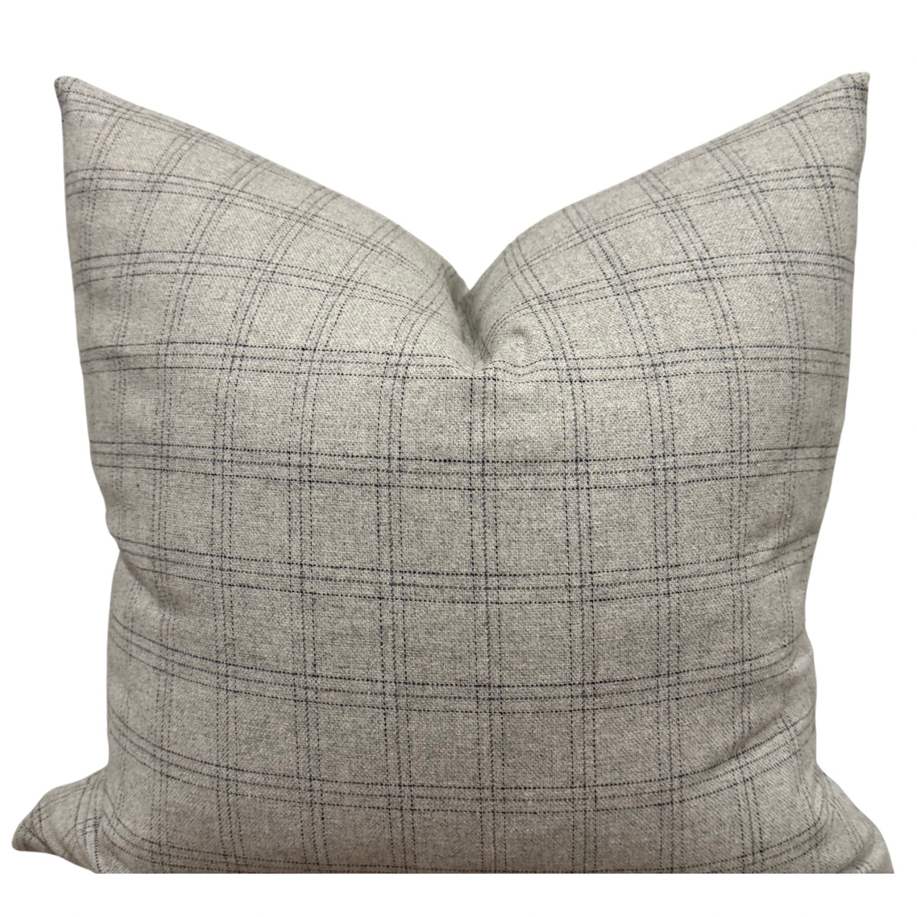 Ash Plaid Pillow Cover – Pillow Chop