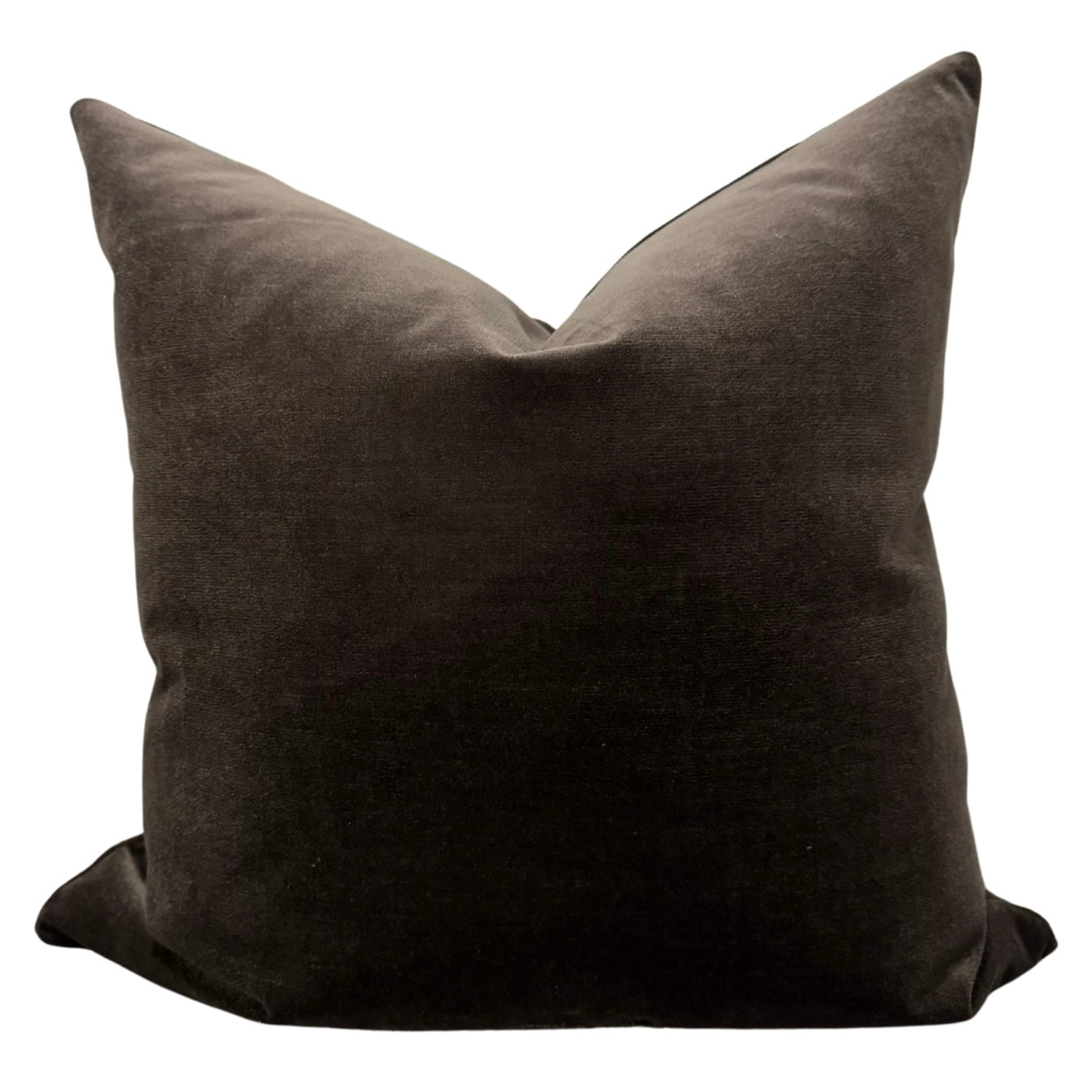 Brown Velvet Pillow Cover – Pillow Chop