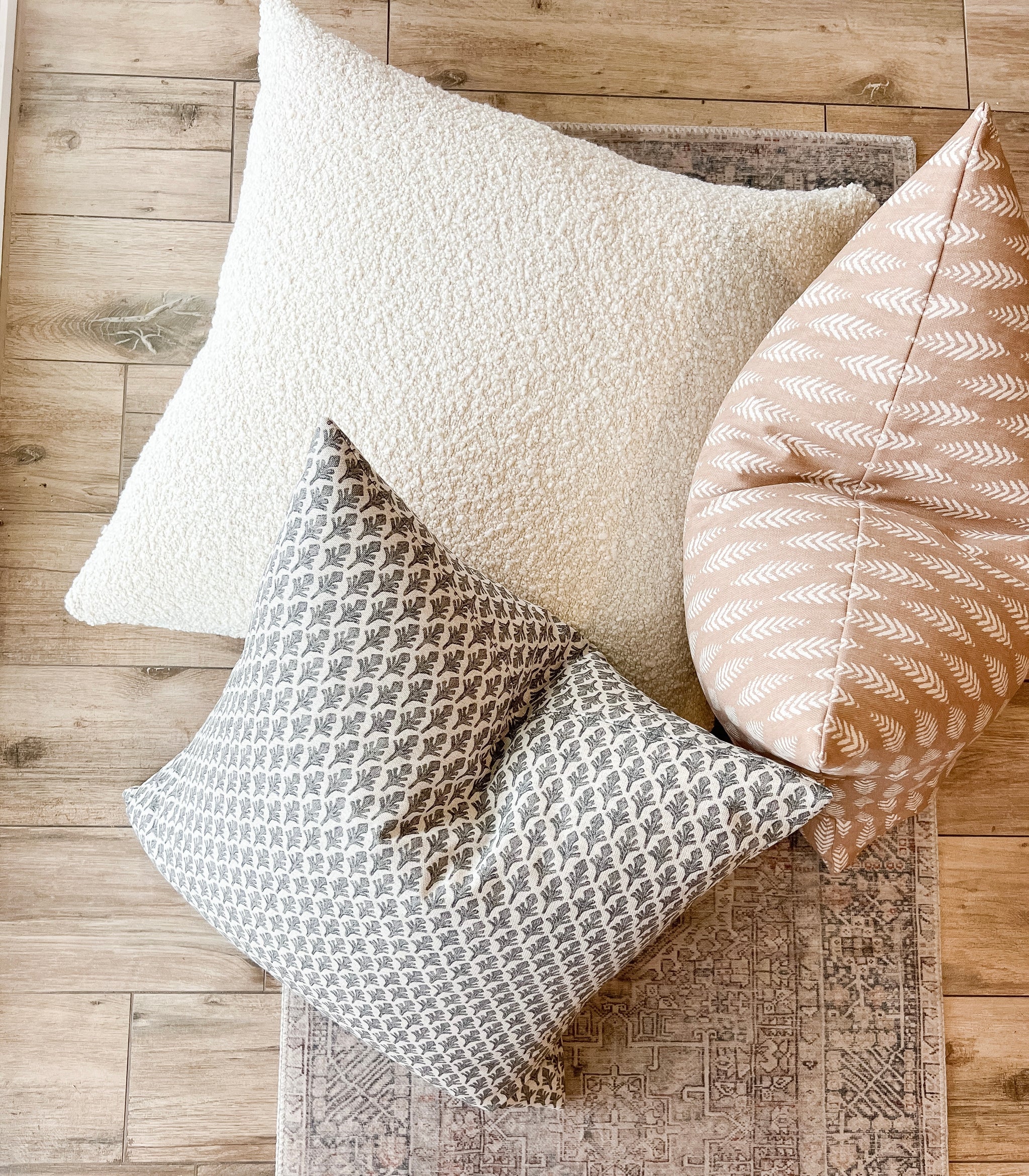 Cream Fluff Pillow Cover – Pillow Chop